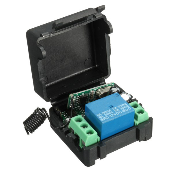 RELAYs : Relay 1CH para Control Remoto a 315Mhz 12V / 10A